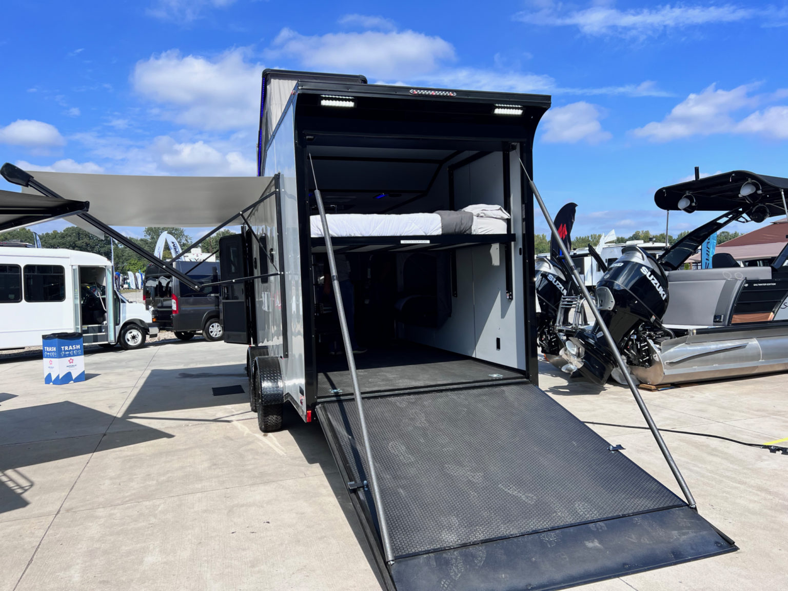 RV Open House: 2024 Continental Cargo Trailer Weekender Preview - RV Trader
