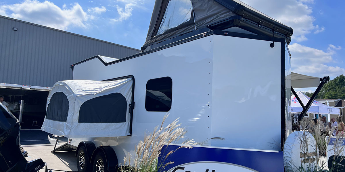RV Open House: 2024 Continental Cargo Trailer Weekender Preview - RV ...
