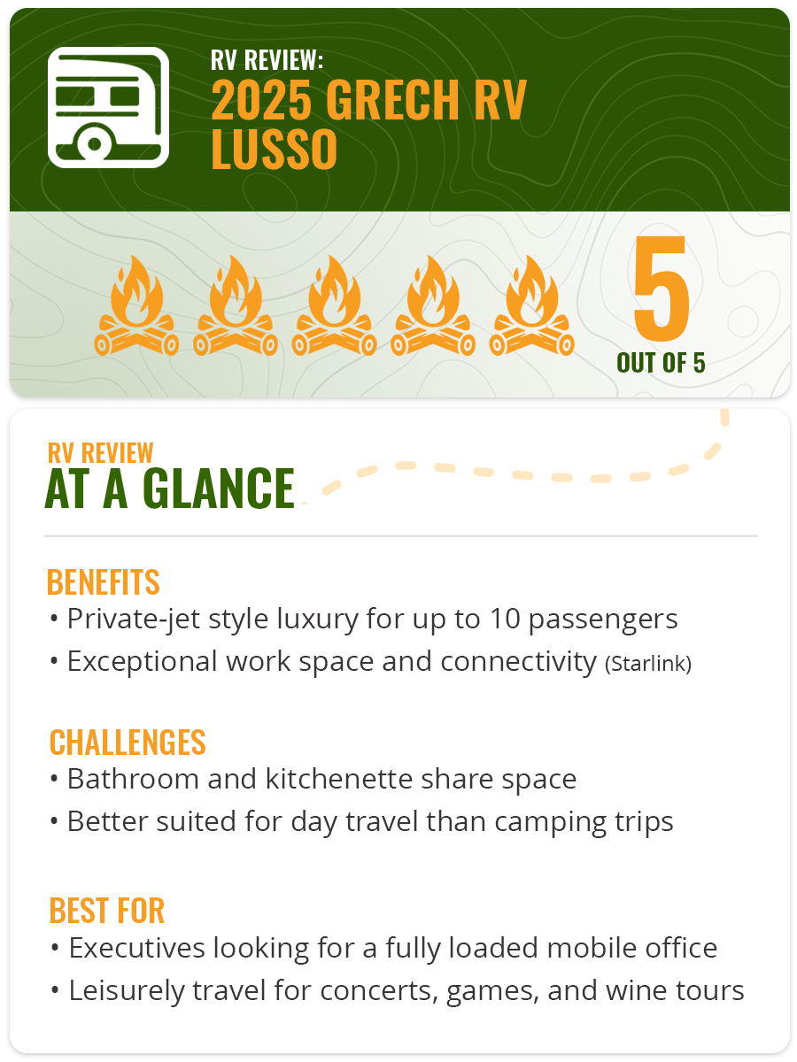 2025 Grech RV LUSSO Review - RV Trader