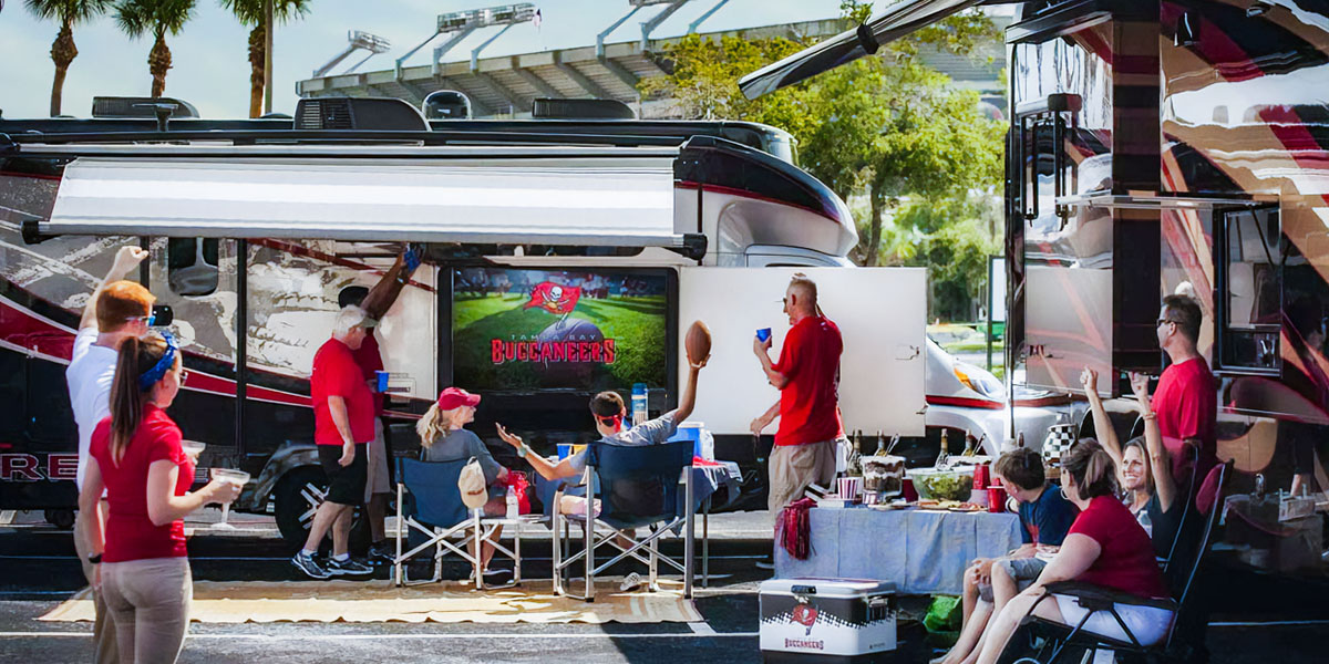 Top 10 Ultimate RVs That Take Tailgating to the Next Level - RV Trader Blog