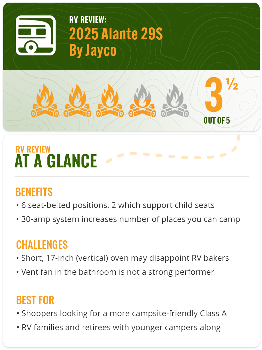 2025 Jayco Alante 29S Review - RV Trader