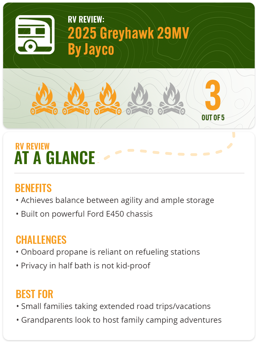 2025 Jayco Greyhawk 29MV Review - RV Trader