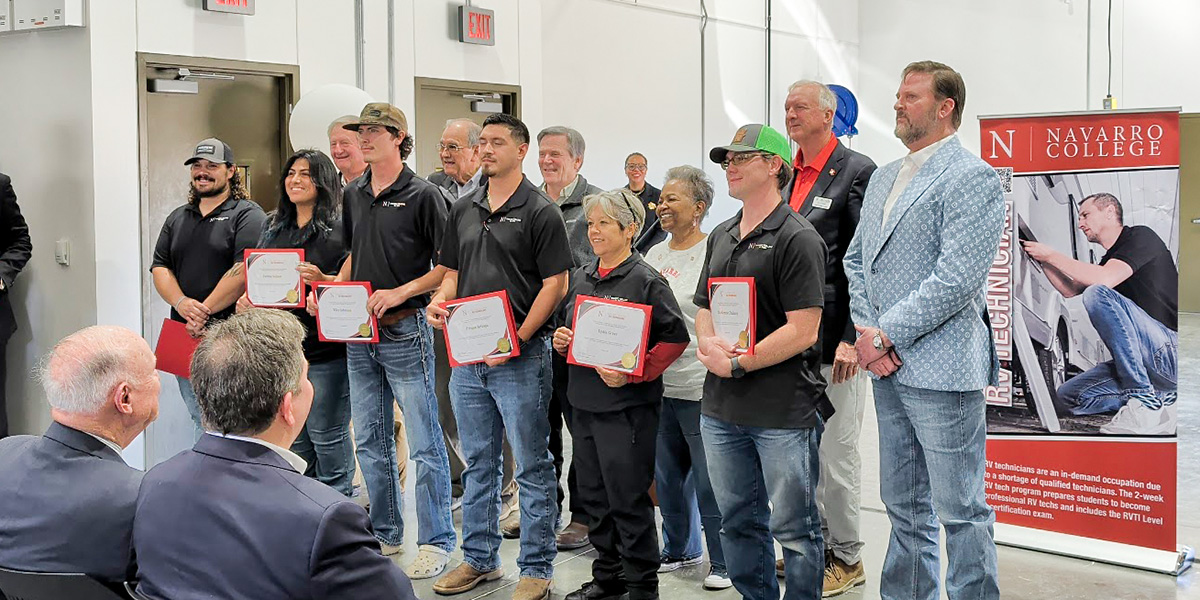 RVTI, Navarro College Launch RV Technician Training Program - RV Trader ...