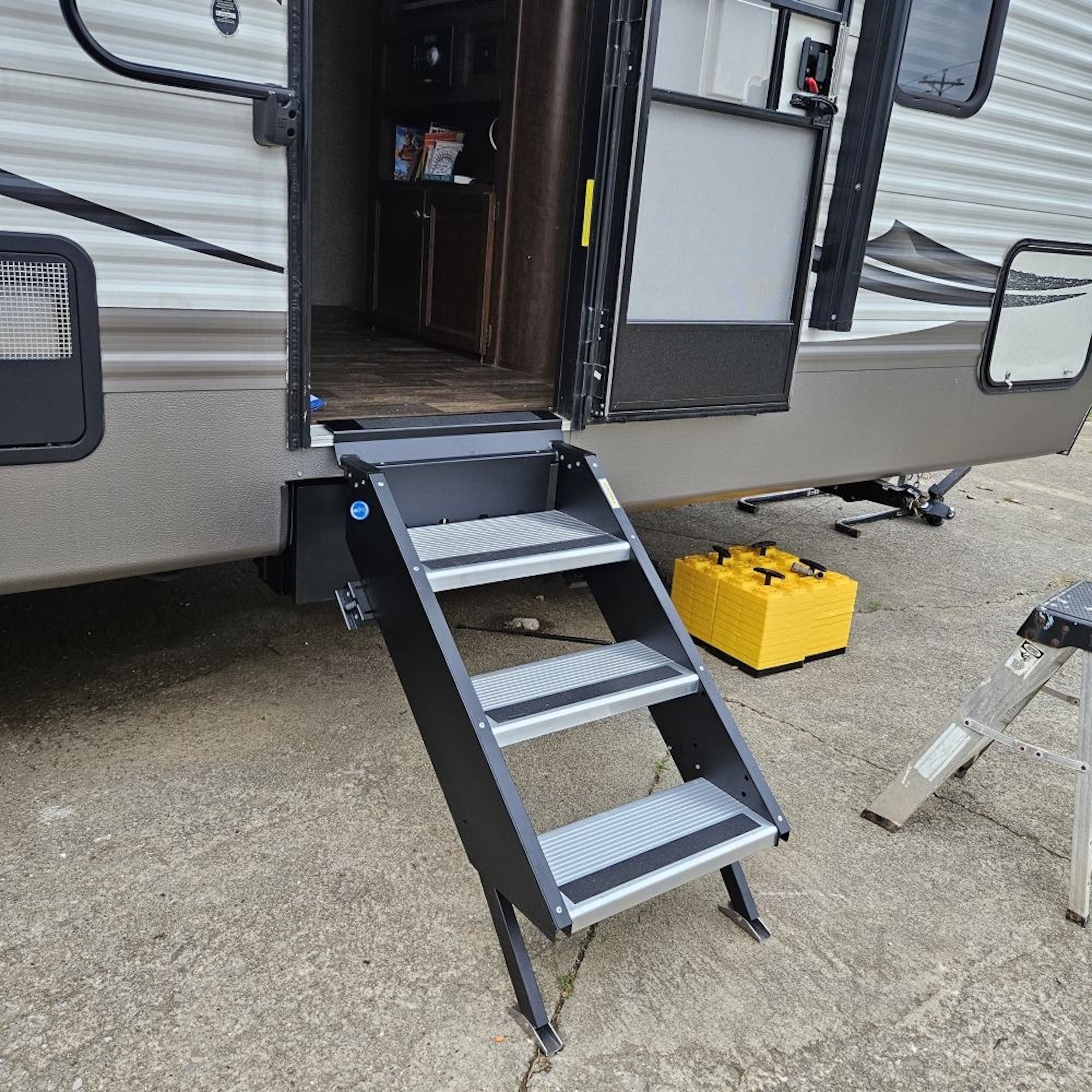 3 Impressive RV Step Upgrades - RV Trader Blog