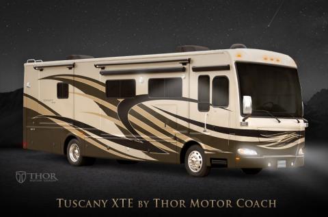 Tuscany Diesel Motorhomes Makes Big Splash with a Little Pusher ...